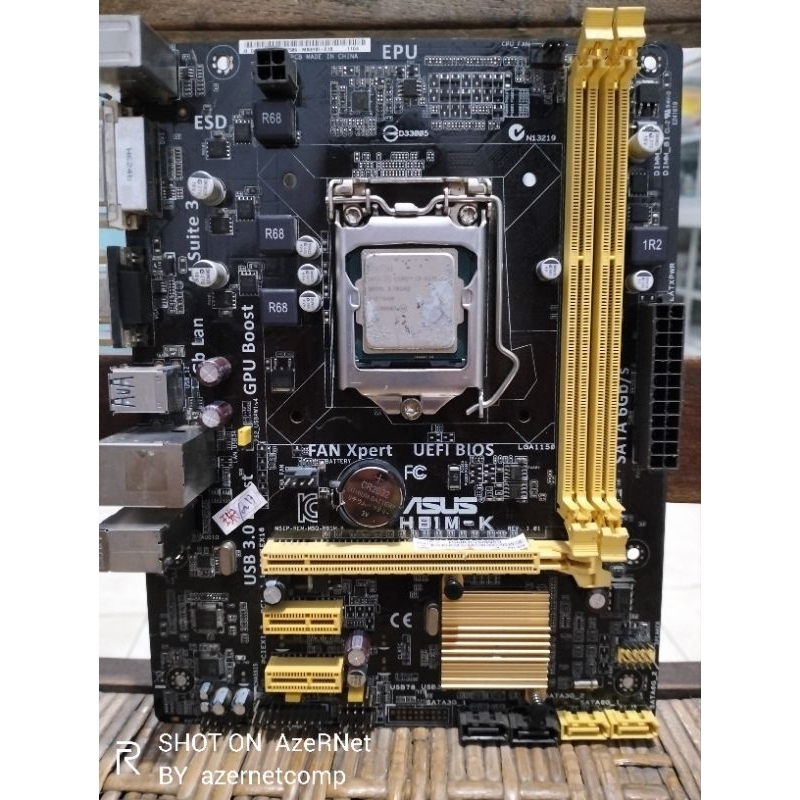 Jual Mobo LGA 1150 H81+ Core i3 4170 | Shopee Indonesia