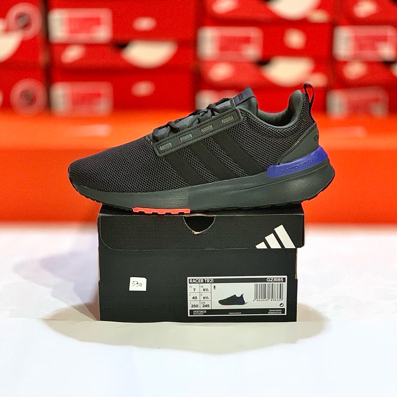 Jual SEPATU ADIDAS RACER TR21 BLACK ORIGINAL RESMI (GZ8185) | Shopee ...