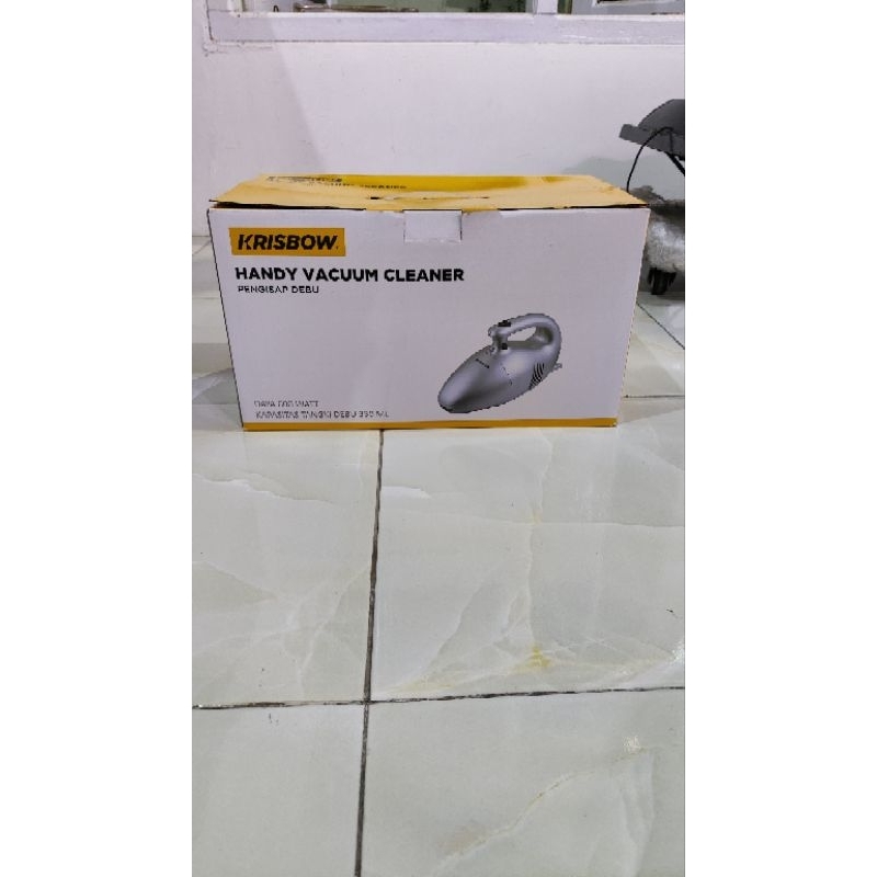 Jual Vacuum Cleaner Penghisap Debu Krisbow Turbo Tiger 600 Watt ...