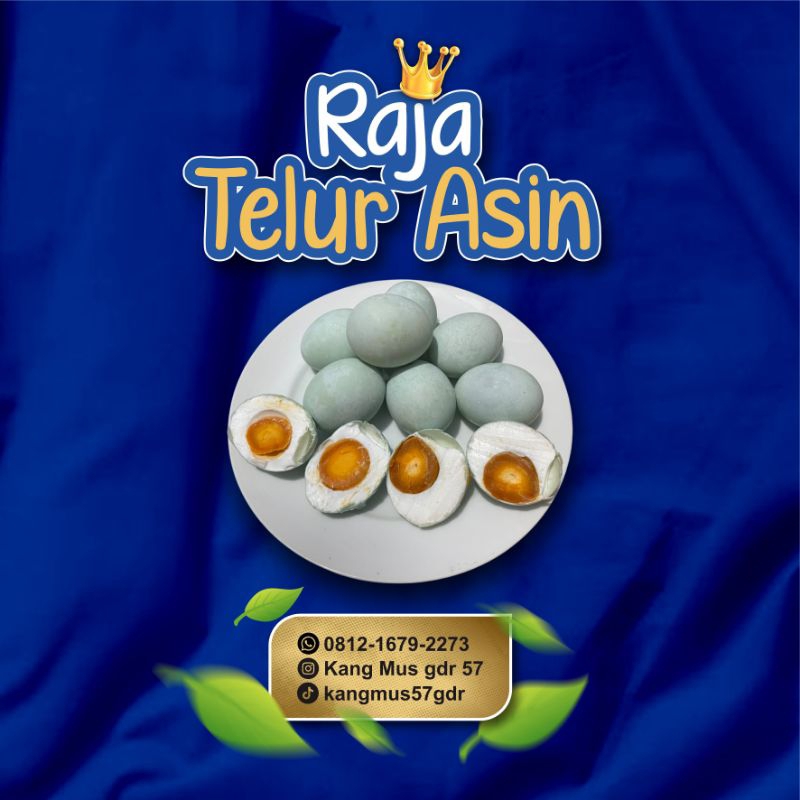 Jual Raja telur Asin , dari telur bebek fress dan ukuran telur grade A ...