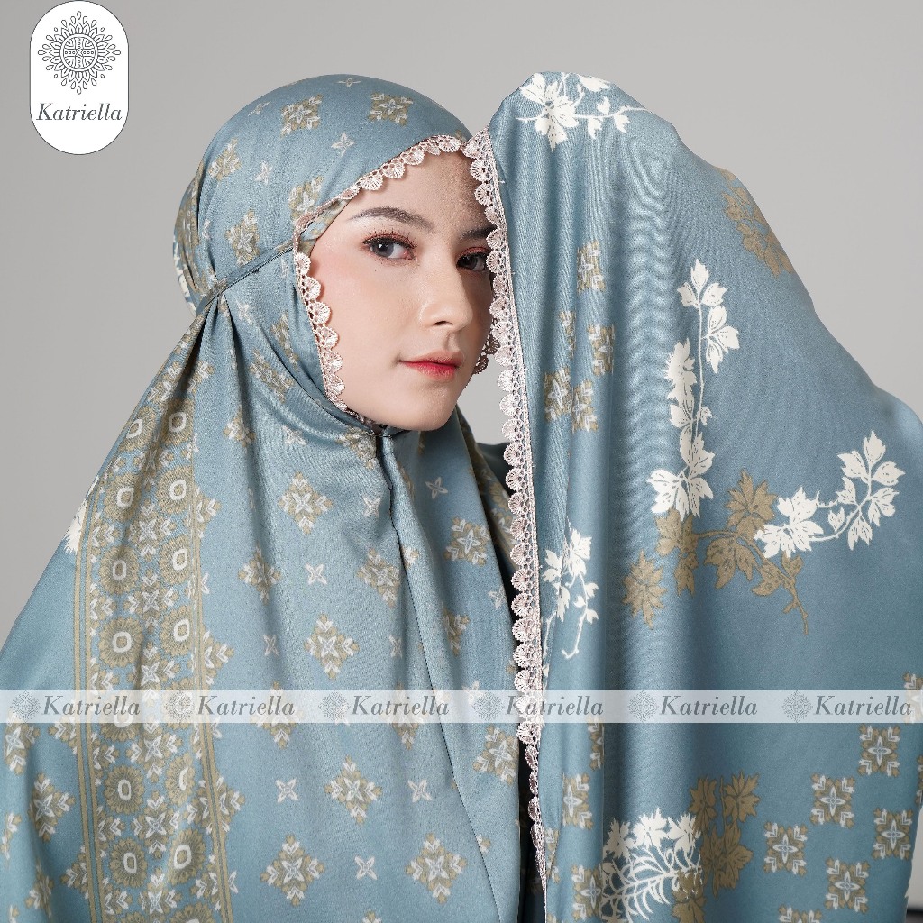 Jual KATRIELLA - Mukena Dewasa Premium Mukenah Travel Jumbo Silky 2 in ...