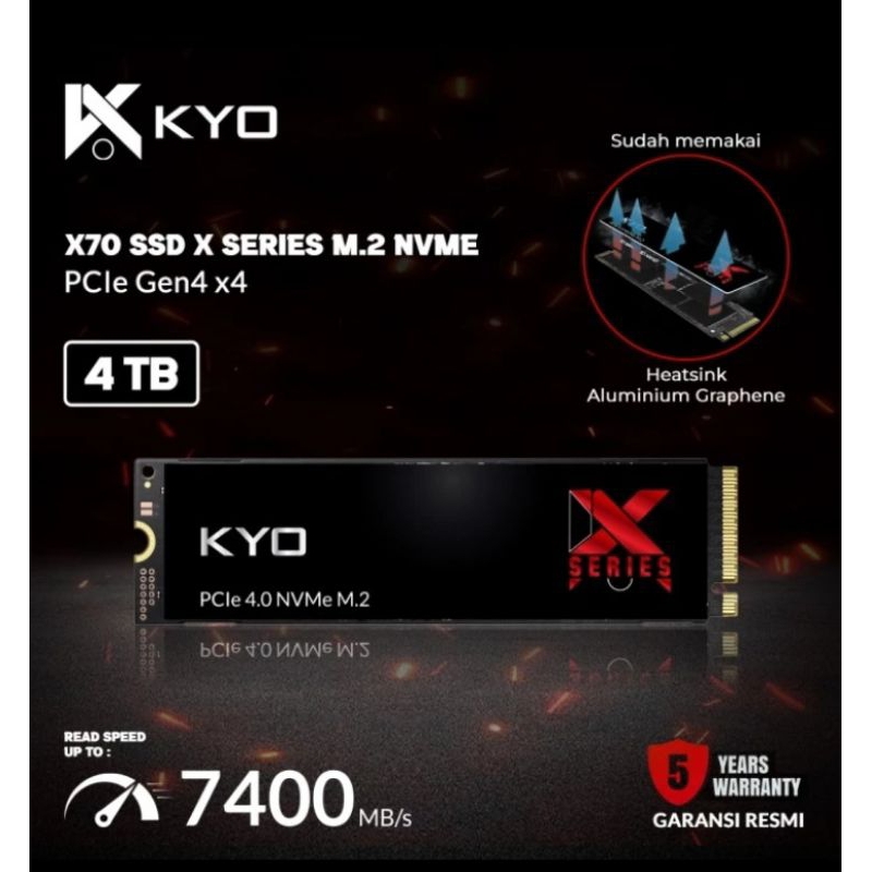 Jual KYO X series The World First SSD That Support PCIe 4.0 Without ...