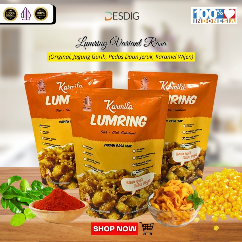 Jual Lumpia Kering/Cemilan Lumring/Makan Ringan Lumpia Kering | Shopee ...