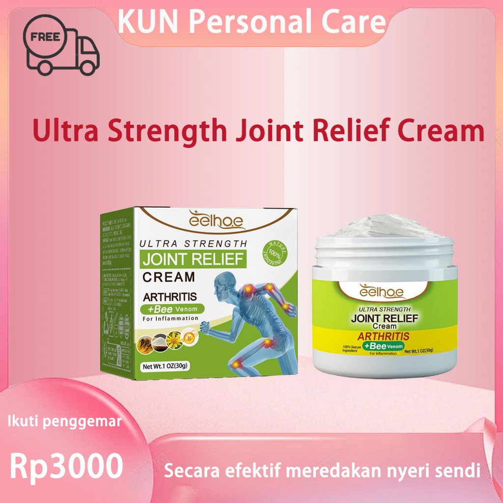 Jual EELHOE 【Barang spot】Ultra Strength Joint Relief Cream 30g Krim ...