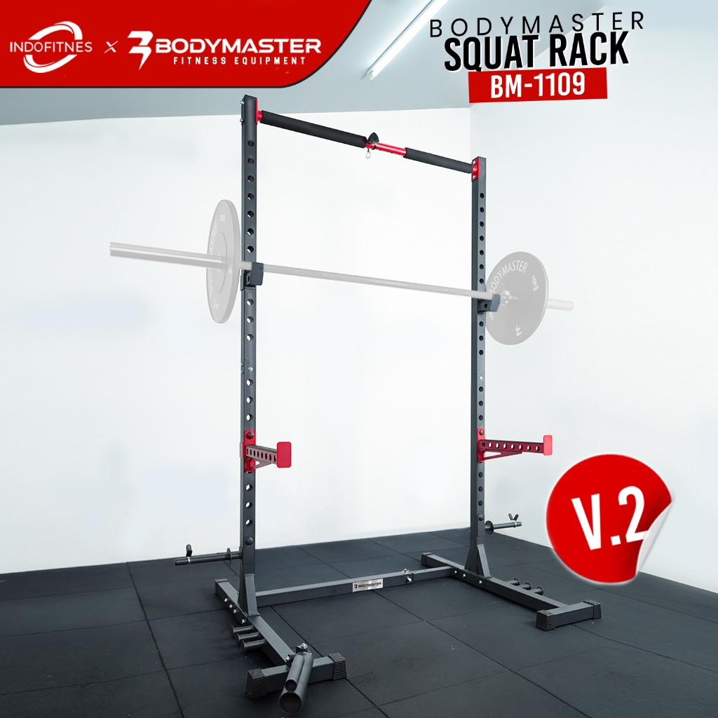 Jual BODYMASTER Squat Rack BM-1109V2 Power Pull up bar Tower Bench ...
