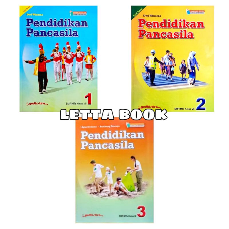 Jual BUKU PENDIDIKAN PANCASILA KELAS 7 8 9 SMP/MTs KURIKULUM MERDEKA REVISI YUDHISTIRA | Shopee ...