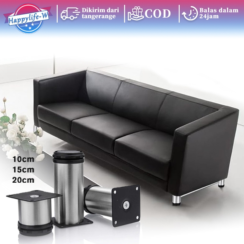 Jual Kaki Sofa Tabung Kaki Kursi Sofa Stainless Tinggi Dapat ...