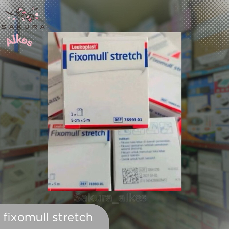 Jual Fixomul Fixomull Stretch Plester Luka Putih 5 cm x 5 m | Shopee ...