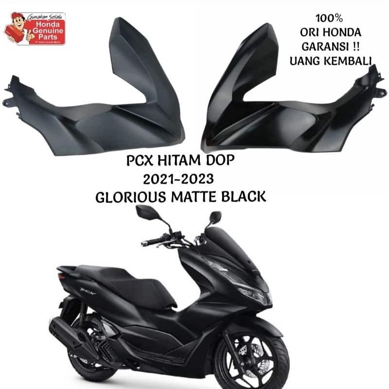 Jual 64501-K1Z-J10ZR Sayap Kanan kiri Cover Depan PCX 160 Kanan Hitam ...