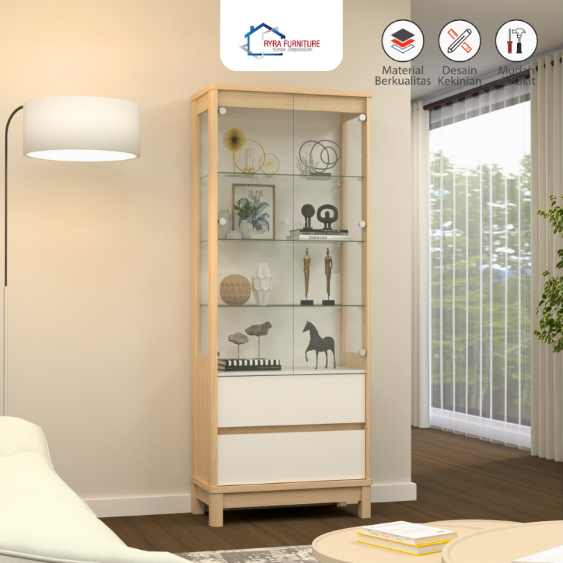 Jual OGGI - KUVA 1D 2D/LEMARI HIAS DISPLAY/SHOWCASE MINIMALIS/LEMARI ...