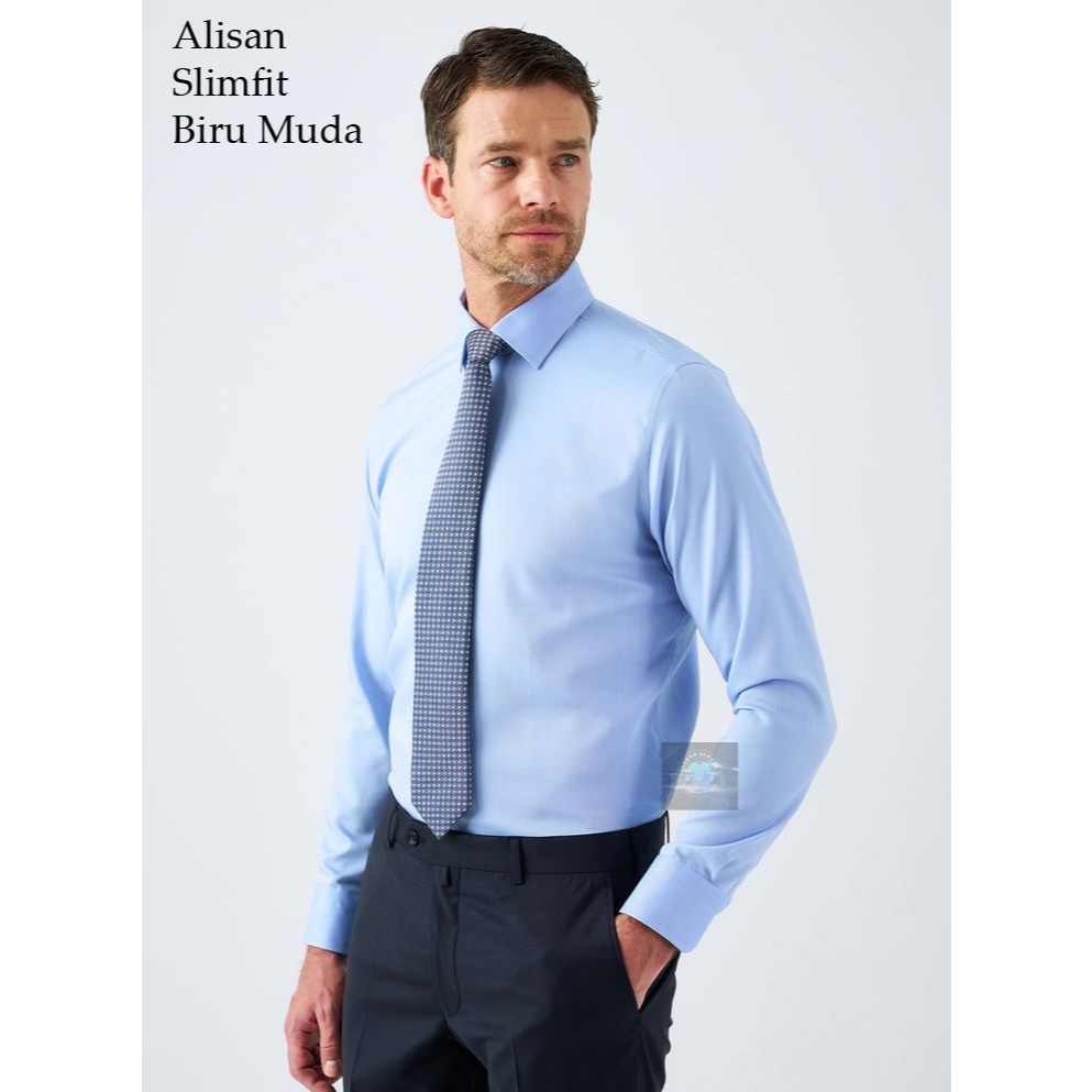 Jual Alisan Slimfit Biru Muda - Promo Slimfit - Memberikan Kenyaman Dan ...