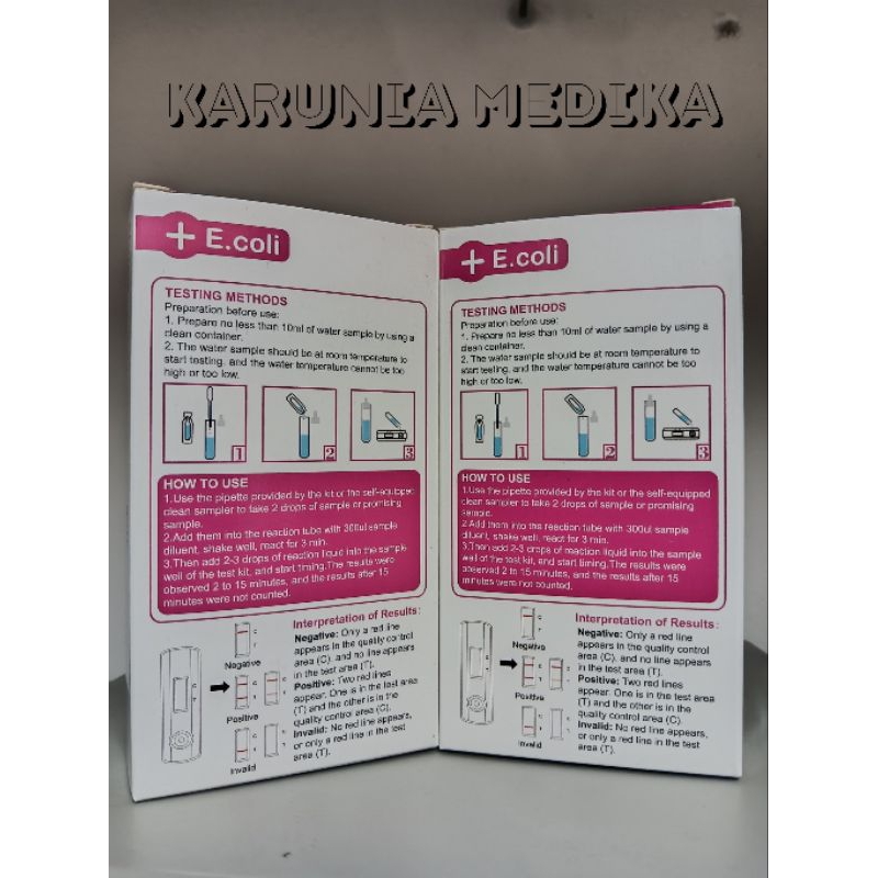 Jual E coli Water Test Kit - Alat Test Kadar Air E coli 0157 | Shopee ...