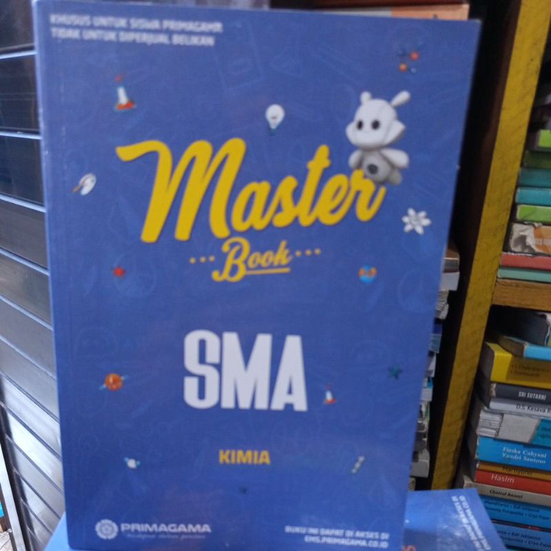 Jual BUKU SOAL2 MASTER BOOK SMA KIMIA | Shopee Indonesia