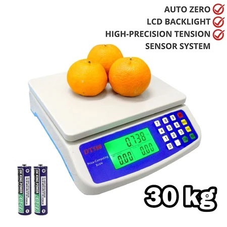Jual Timbangan Digital Computing Scale 30kg/40Kg Timbangan Digital buah 30Kg Timbangan sayur ...