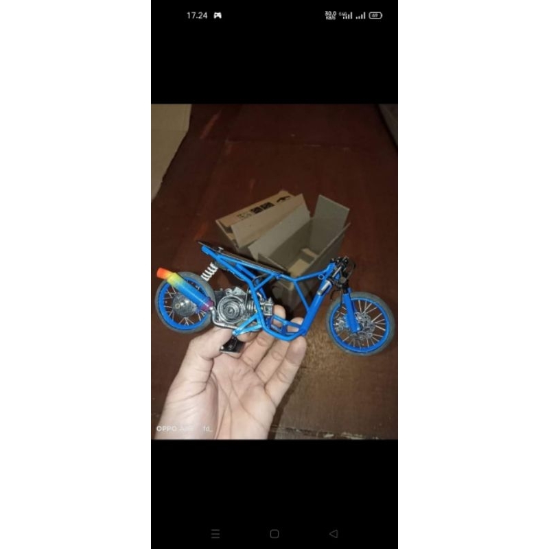 Jual diecast miniatur motor drag honda Vario 110 techno | Shopee Indonesia