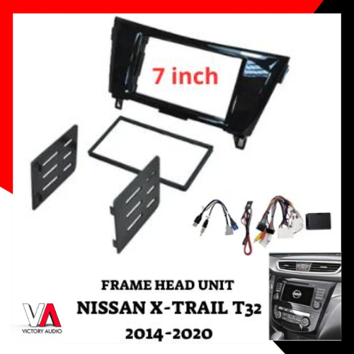Jual Frame Double Din Head Unit 7 inch NISSAN XTRAIL X Trail X-TRAIL ...