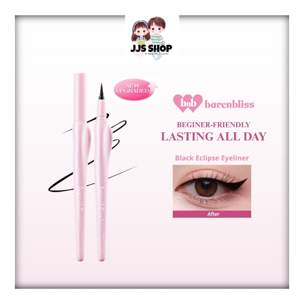 Jual BNB Barenbliss Black Eclipse Eyeliner 48H Tahan Lama Waterproof & Smudge-Proof Matte Black ...