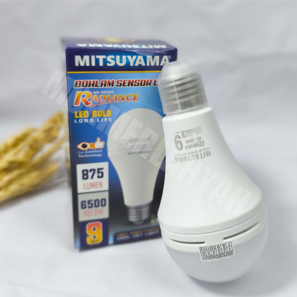 Jual Lampu LED Sensor UV Mitsuyama – Hemat Energi, Auto On/Off Fitting E27 Bohlam Sensor UV ...