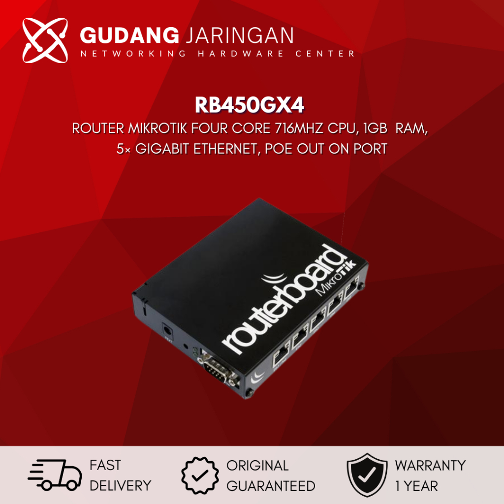 Jual Mikrotik RB450GX4 Routerboard | Shopee Indonesia