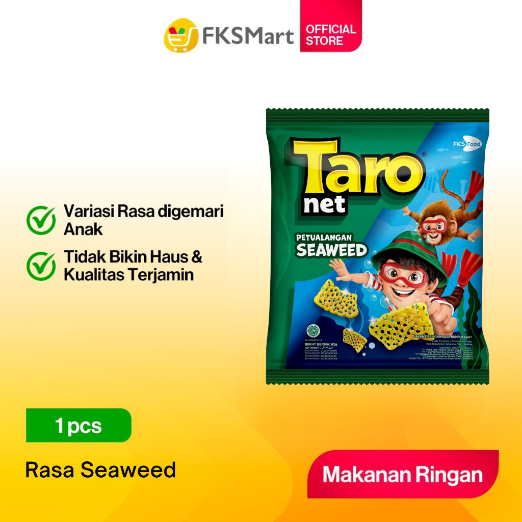 Jual Taro Net Seaweed Family Pack | Shopee Indonesia