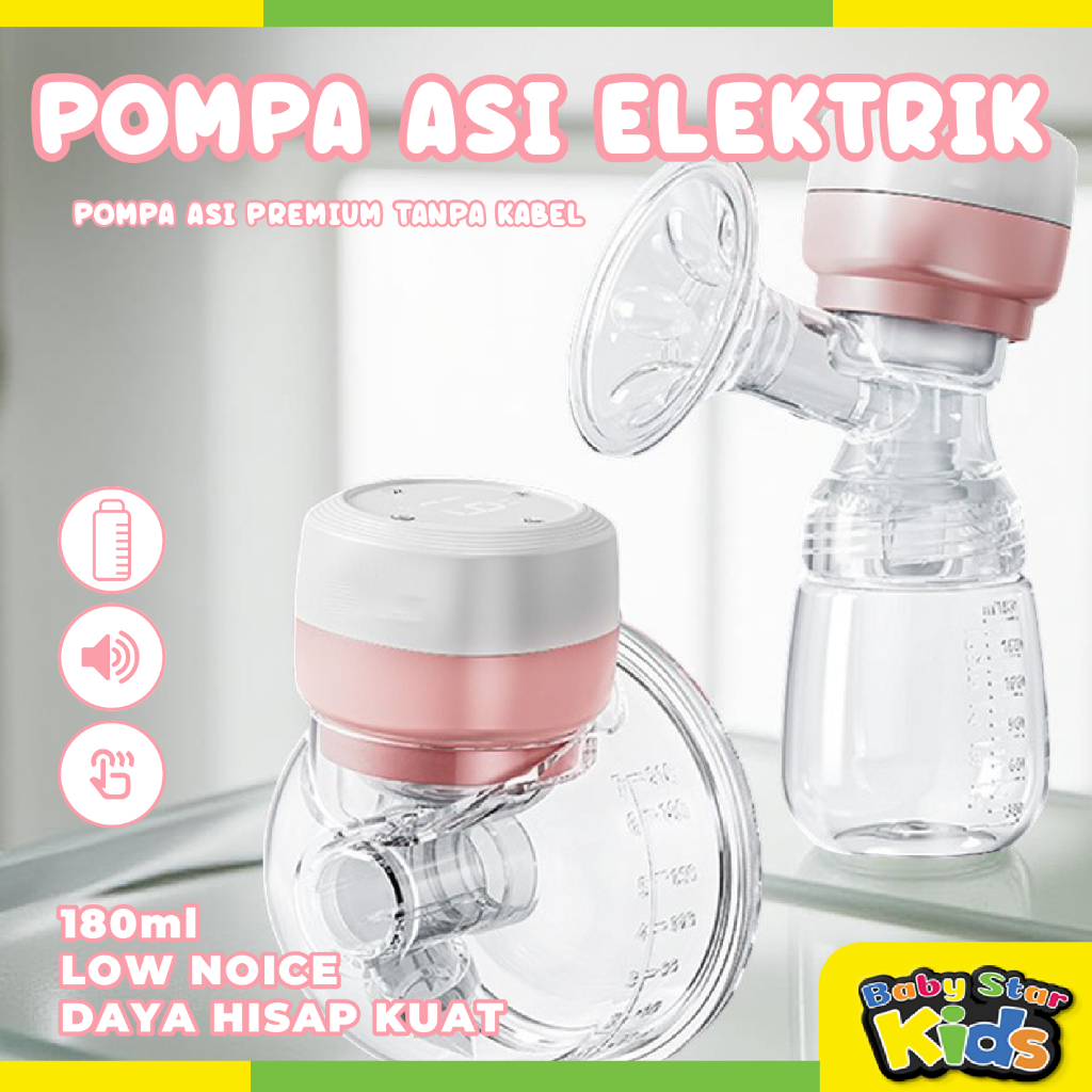 Jual POMPA ASI ELEKTRIK Tanpa Kabel BREAST PUMP ELECTRIC Otomatis ...