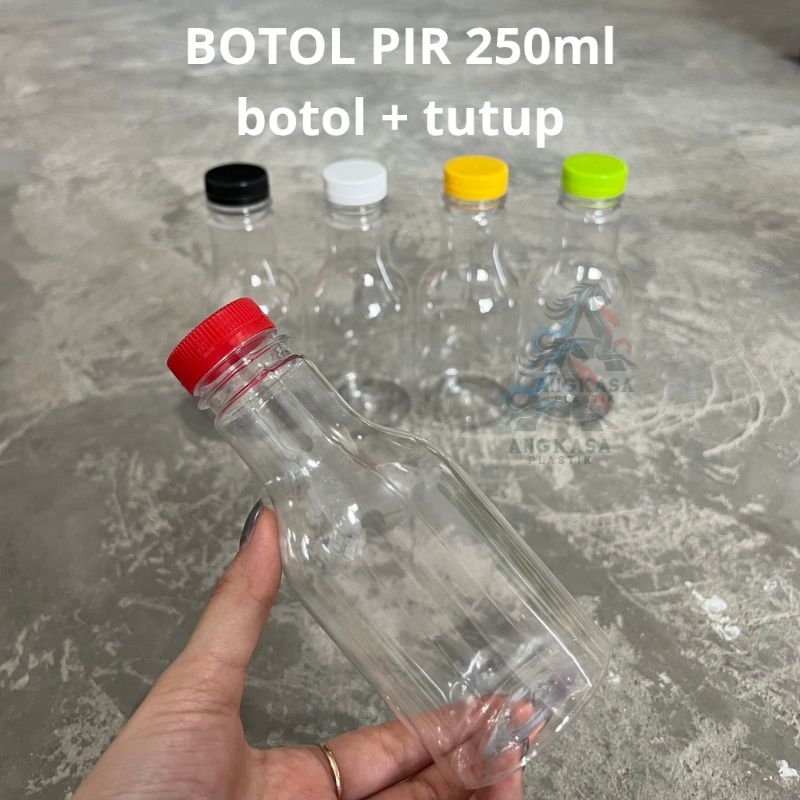 Jual botol pir 250ml tebal / botol 250 ml merah kuning hijau hitam ...