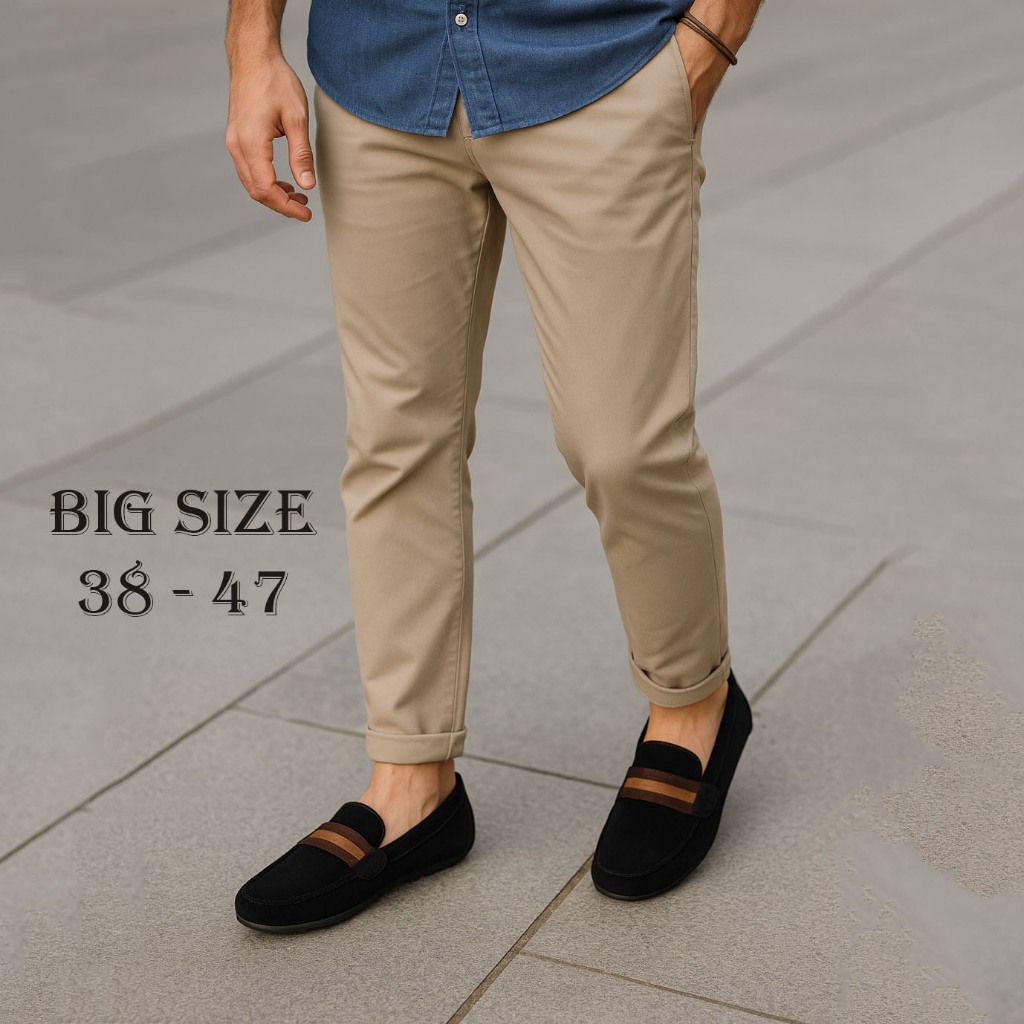 Jual Sepatu Loafer Pria / Slip on Black Big Size / Sepatu Casual Formal ...