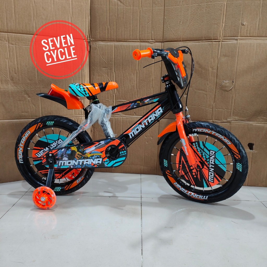 Jual Sepeda BMX anak MONTANA transformer samson ukuran 16 & 18 inch ban ...