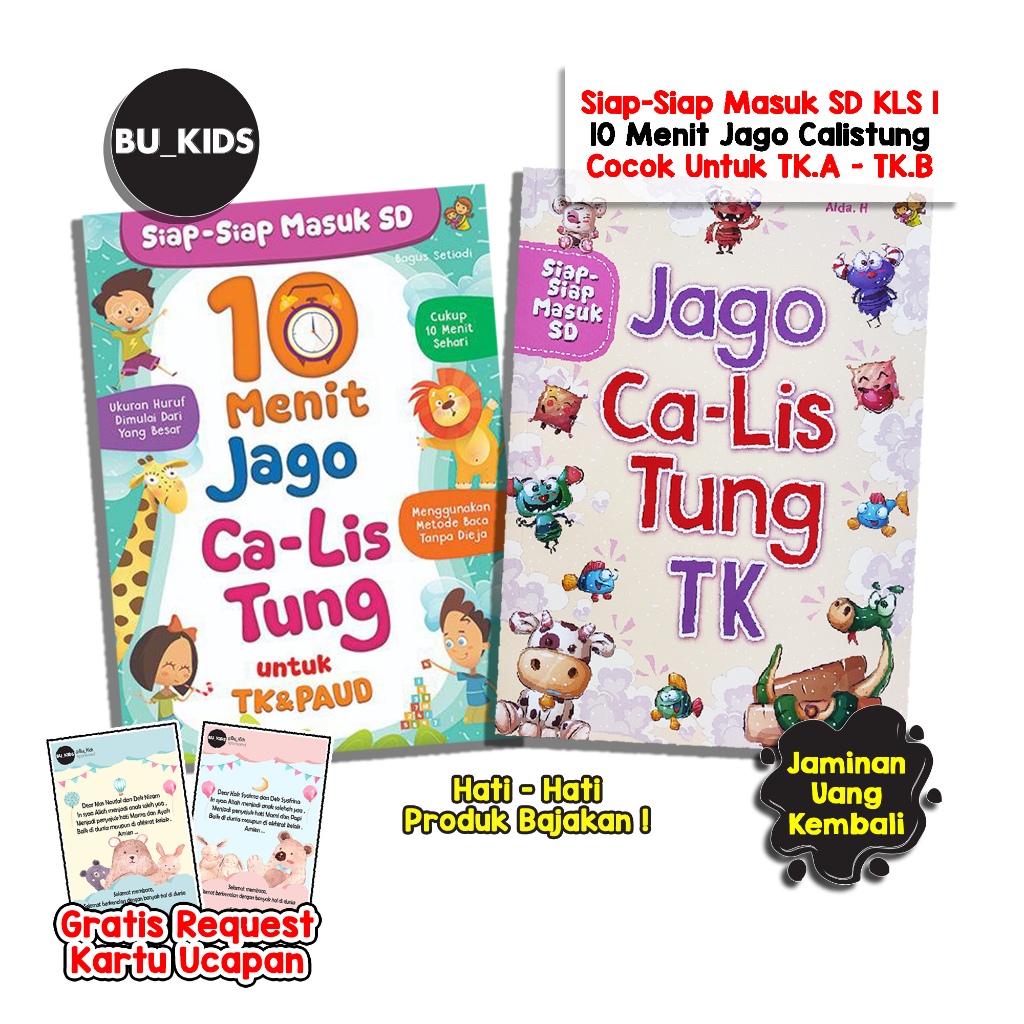 Jual Buku Calistung Anak TK & PAUD Jago Calistung TK Persiapan Masuk SD ...