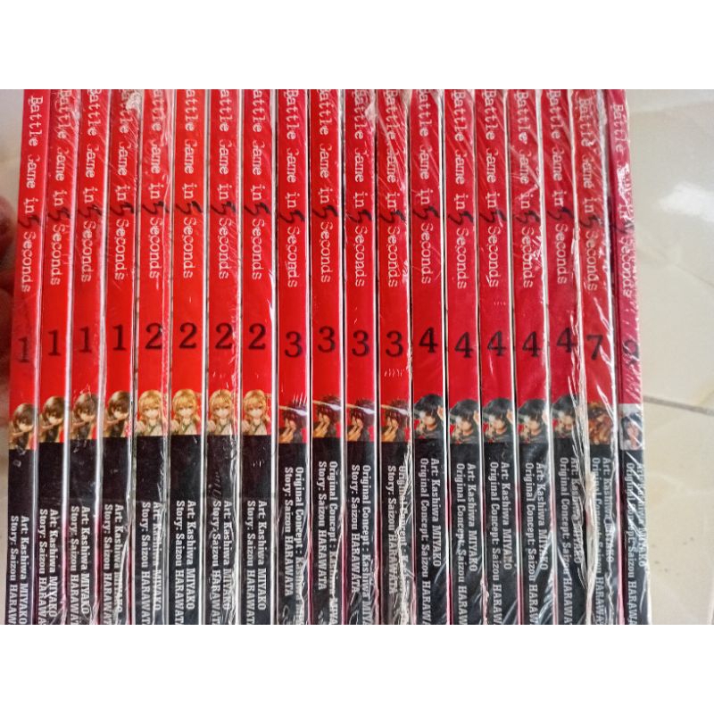 Jual komik battle game in seconds vol 1,2,3,4,7,9 kondisi segel n baru bisa beli cabutan harga ...
