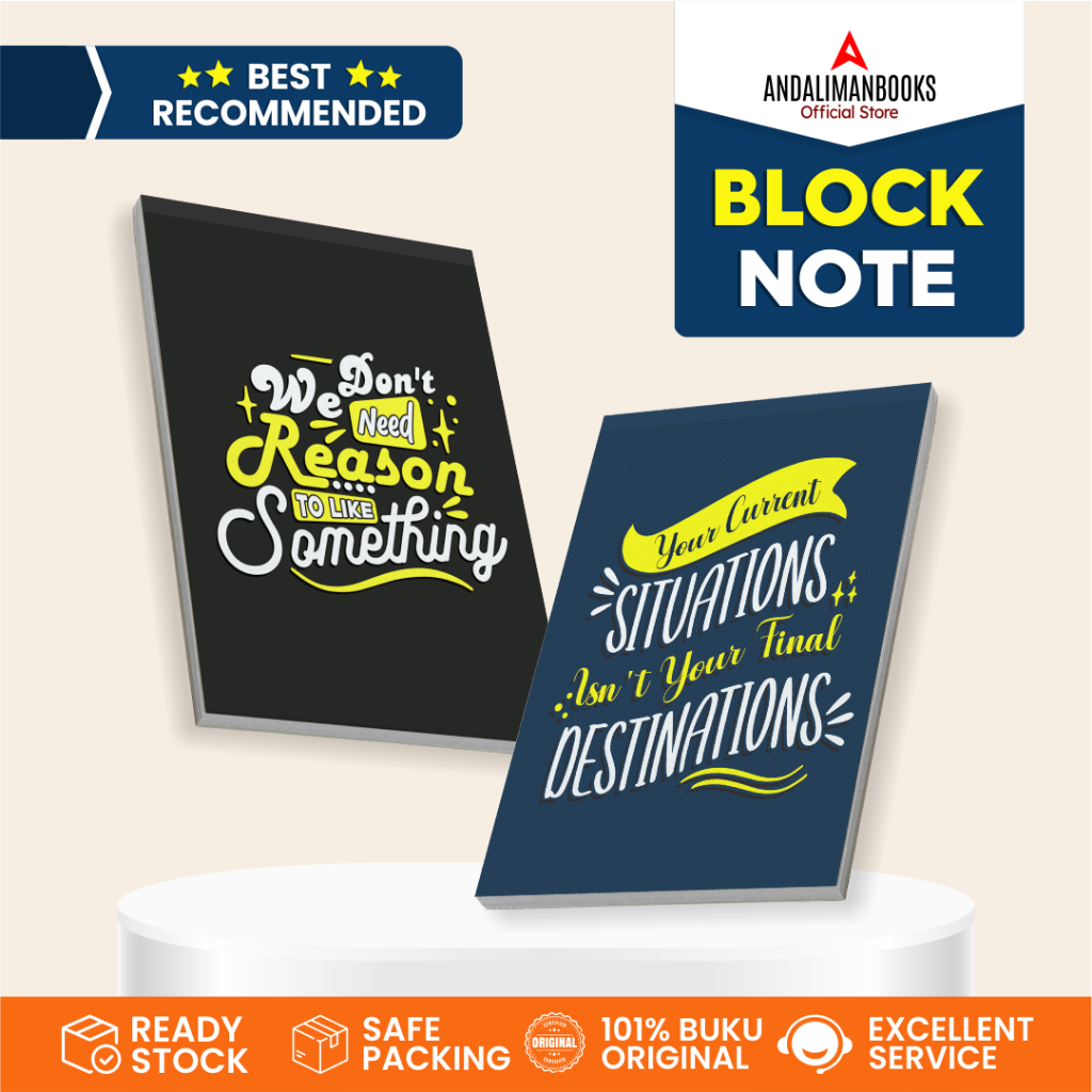 Jual BLOCKNOTE EXCLUSIVE ANDALIMAN | Shopee Indonesia