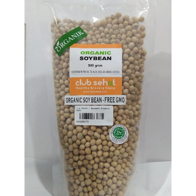 Jual Club Sehat - Soybean Organic 500Gr Kacang Kedelai | Shopee Indonesia