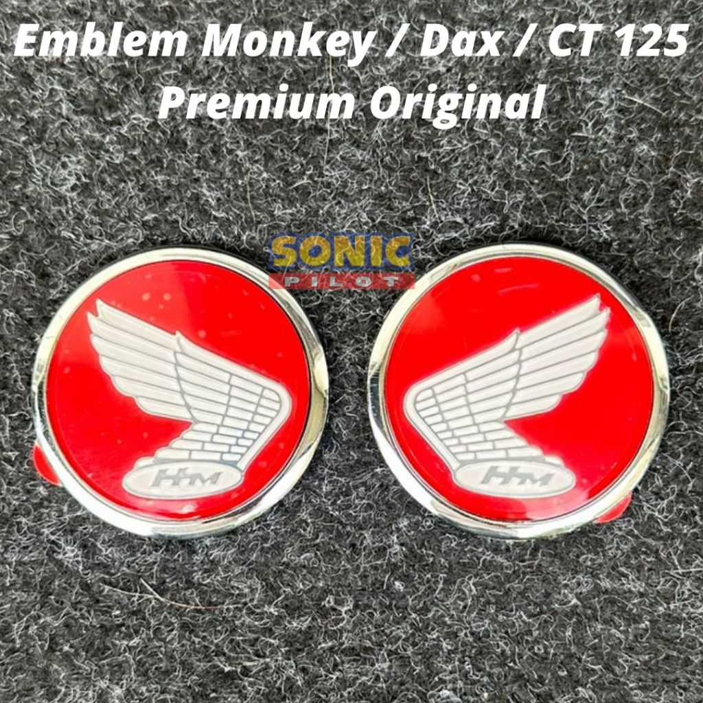 Jual Emblem Honda Monkey 125 / Dax 125 / CT 125 Premium Qriginal ...
