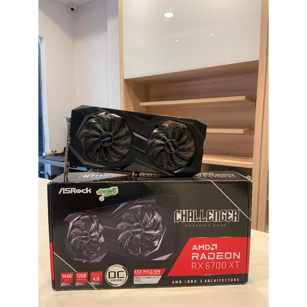Jual ASROCK AMD RADEON RX 6700 XT / RX 6700XT 12GB Challenger Pro OC ...