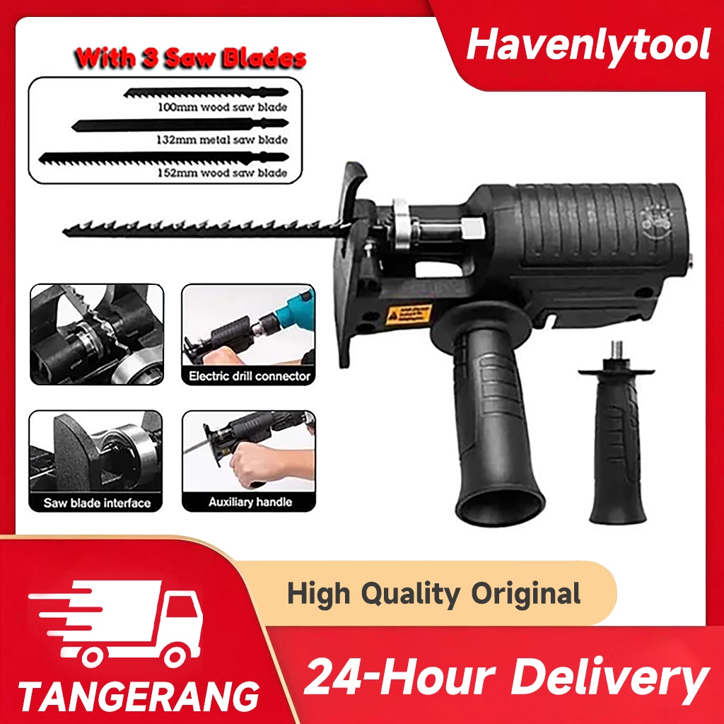 Jual Havenlytool Gergaji Mesin Adapter Reciprocating Jigsaw / Adaptor ...
