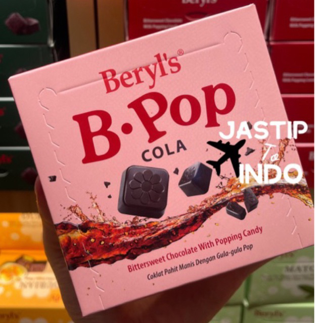Jual Beryls Bpop Bittersweet Choco & Cola Popping Candy | Coklat Beryls ...