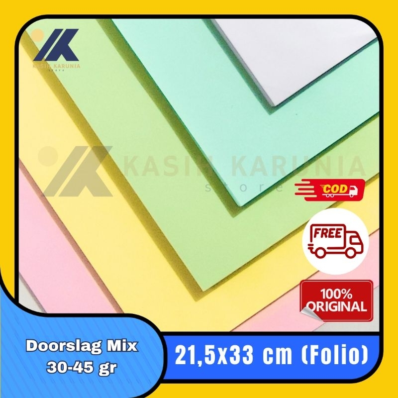 Jual [100 lbr] Kertas Doorslag / Dorslag / Dorslah / Duslah F4 Folio ...