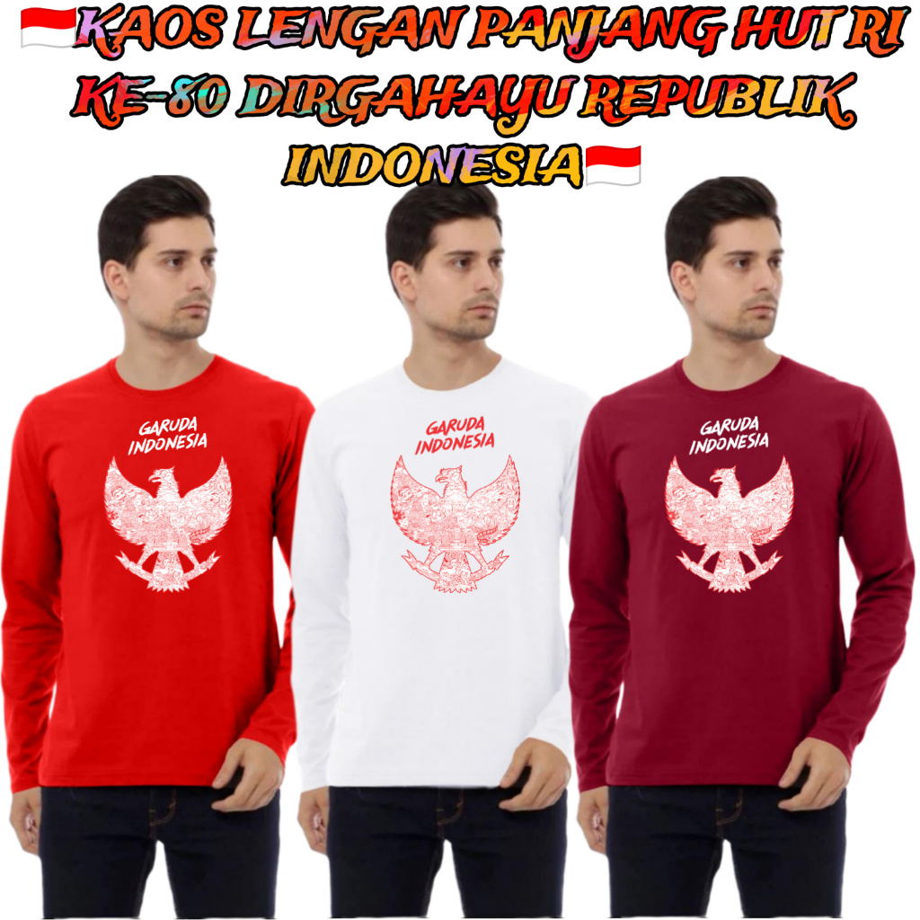 Jual Baju Kemerdekaan Kaus Dirgahayu Indonesia Tisert 17Agustus Paskibra Seragam Panitia ...