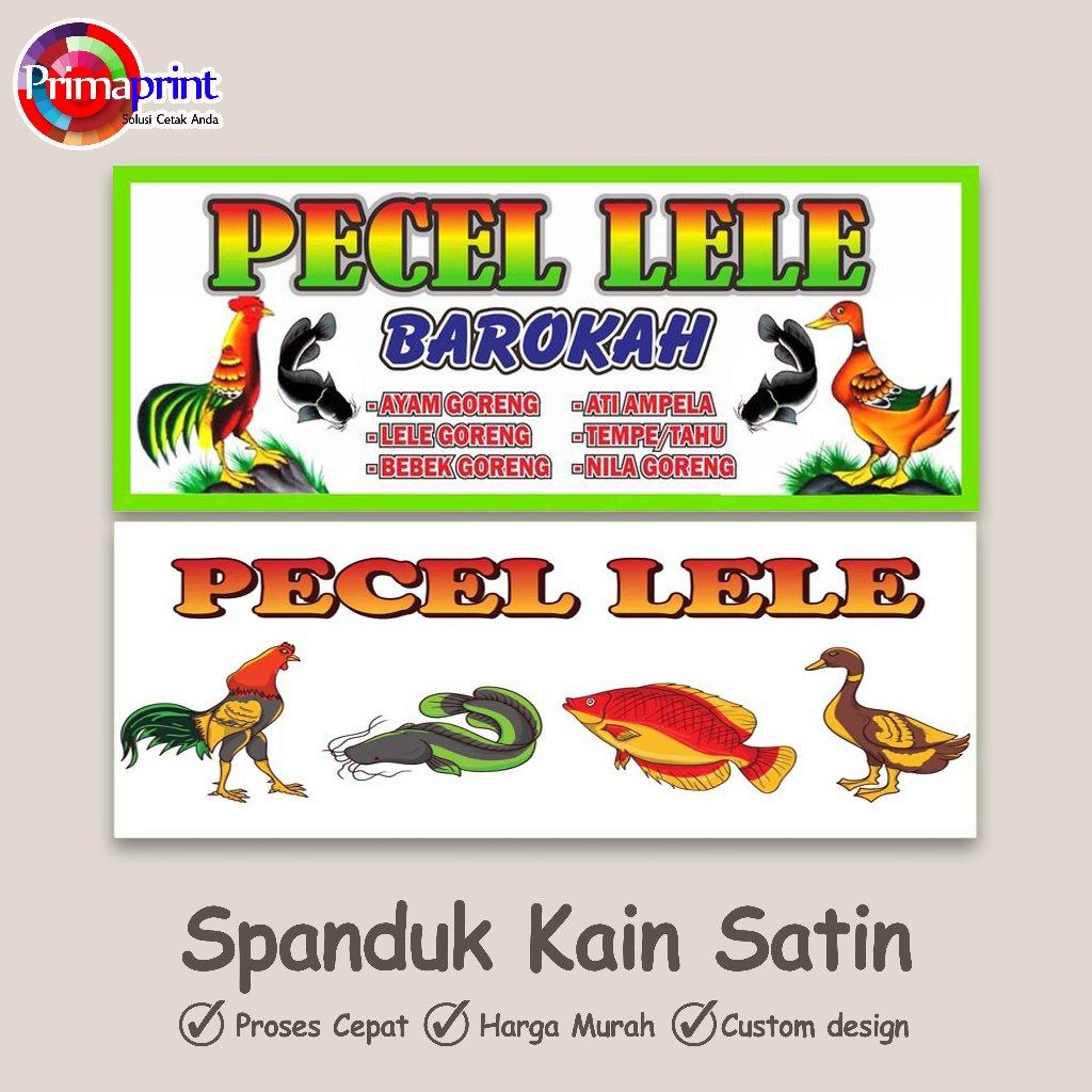 Jual Cetak Banner Bahan Satin | Bendera Merah Putih Custom Design Suka ...