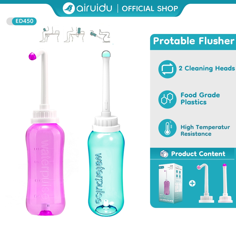 Jual Airuidu Bidet Portable 500ml Travel Woman Body Cleaner ...