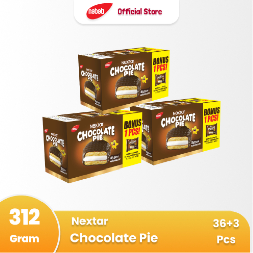 Jual NEXTAR CHOCOLATE PIE 3 BOX | Shopee Indonesia