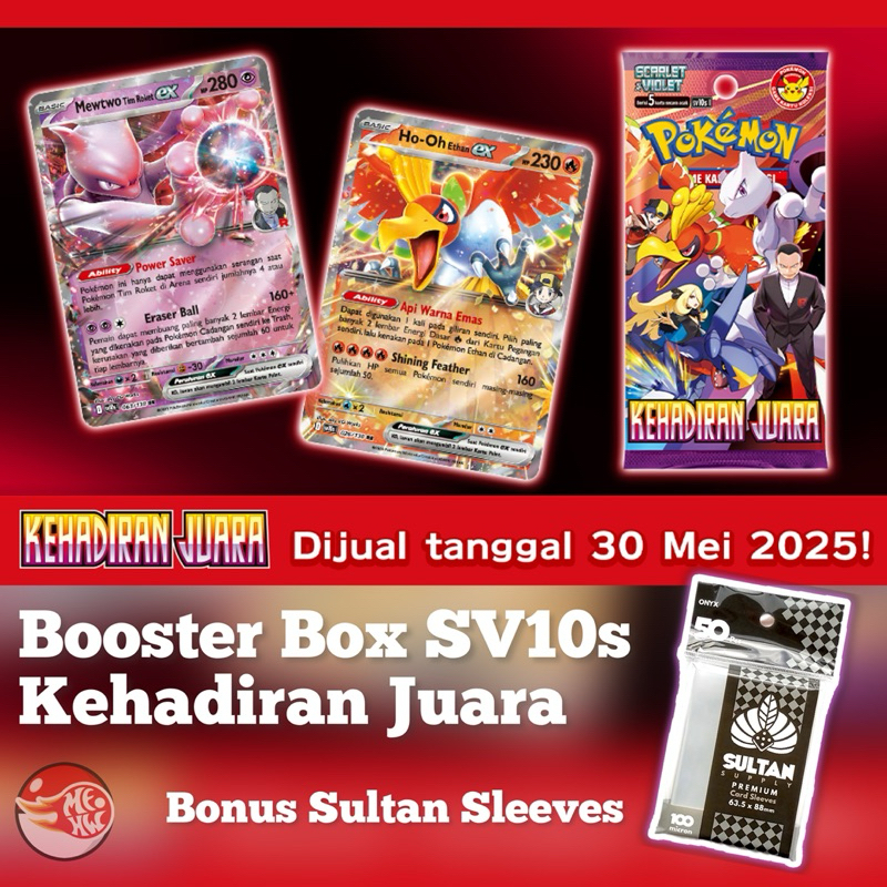 Jual Booster Box Kehadiran Juara SV10S Scarlet Violet Kartu Game Koleksi Pokemon TCG | Shopee ...