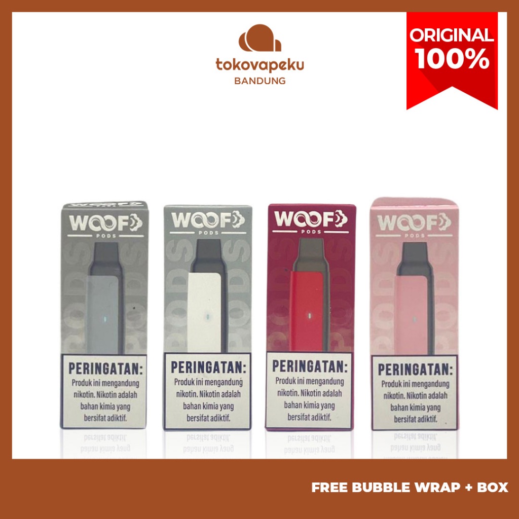 Jual WOOF PODS KIT 350MAH WOOF POD KIT ORIGINAL by VAPEPACKERS | Shopee ...