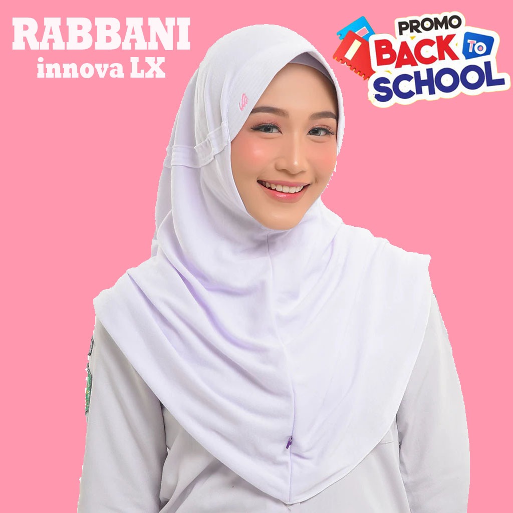 Jual Hijab Rabbani ori Innova Lx - Kerudung Sekolah Ori Rabbani Promo Back To School 2024 ...