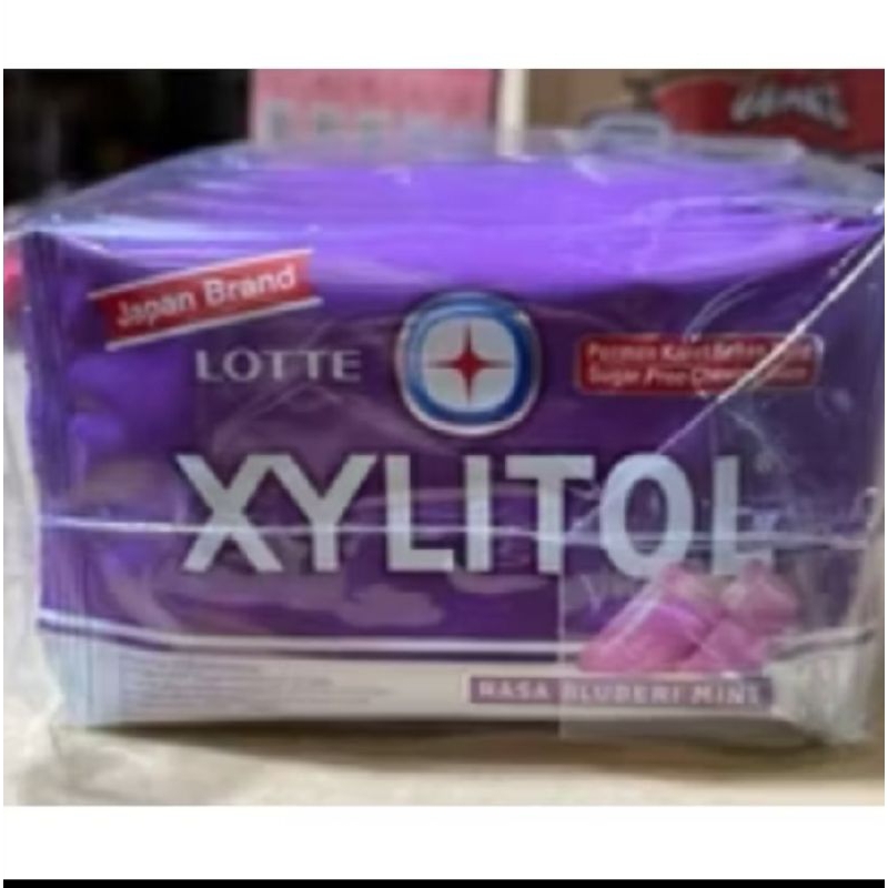Jual Permen Karet Lotte Xylitol Rencengan isi @10 Pcs | Shopee Indonesia