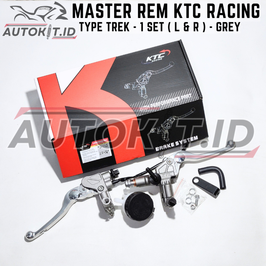 Jual Master Rem Kanan Kiri / Kopling KTC Racing TREK WARNA GREY, BLACK ...
