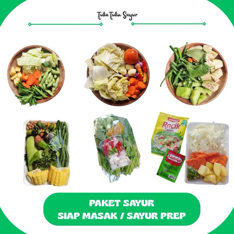 Jual Paket Sayur / Sayur Siap Masak / Sayur Pack / Sayur Prep / Sayur ...