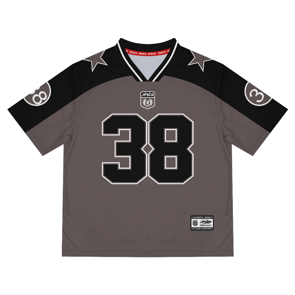 Jual KODE A68R SHOUTERS jersey number series 38 casual streerwear ...