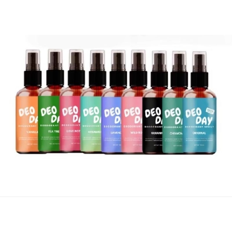 Jual [COD] Natural Deodorant Spray Tawas Organik by Deoday // 60ML ...