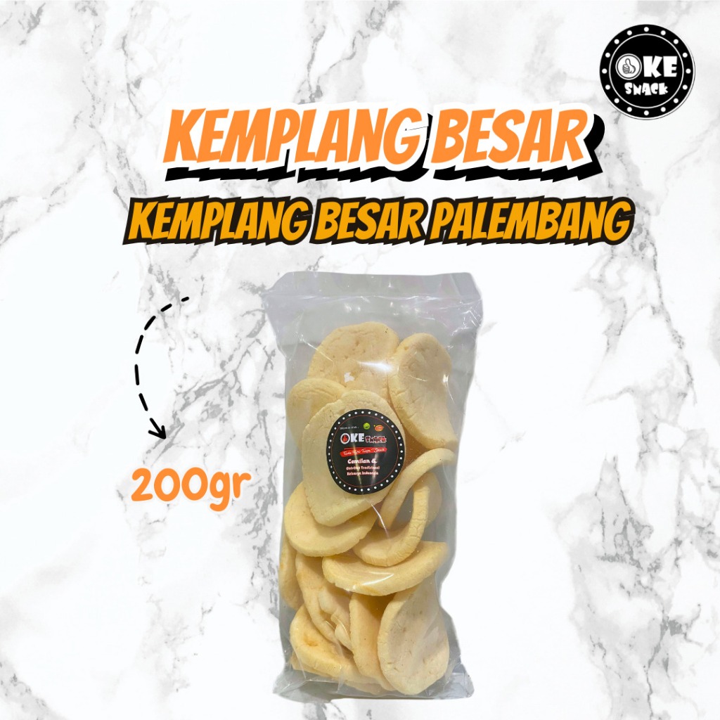 Jual Kerupuk Kemplang Besar Ikan Asli Palembang Krupuk Palembang ...